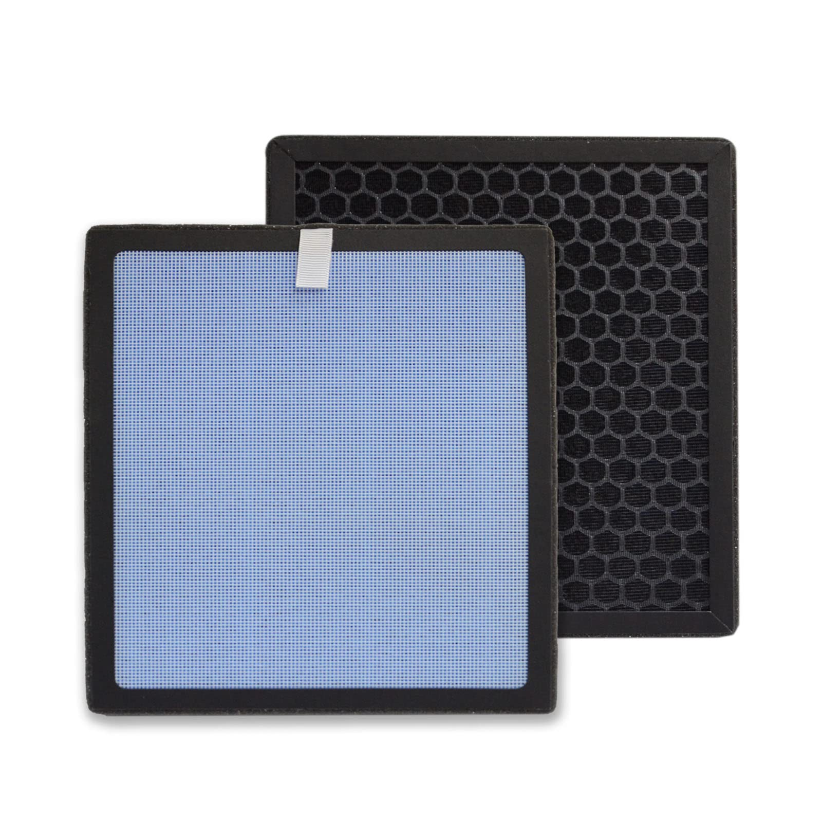 PUREBURG Replacement HEPA Filters Compatible with YIOU Air Purifier P1802 / R1 and Elechomes Air Purifier P1801,4-Stage Filtration High-efficiency Activated carbon,2-Pack