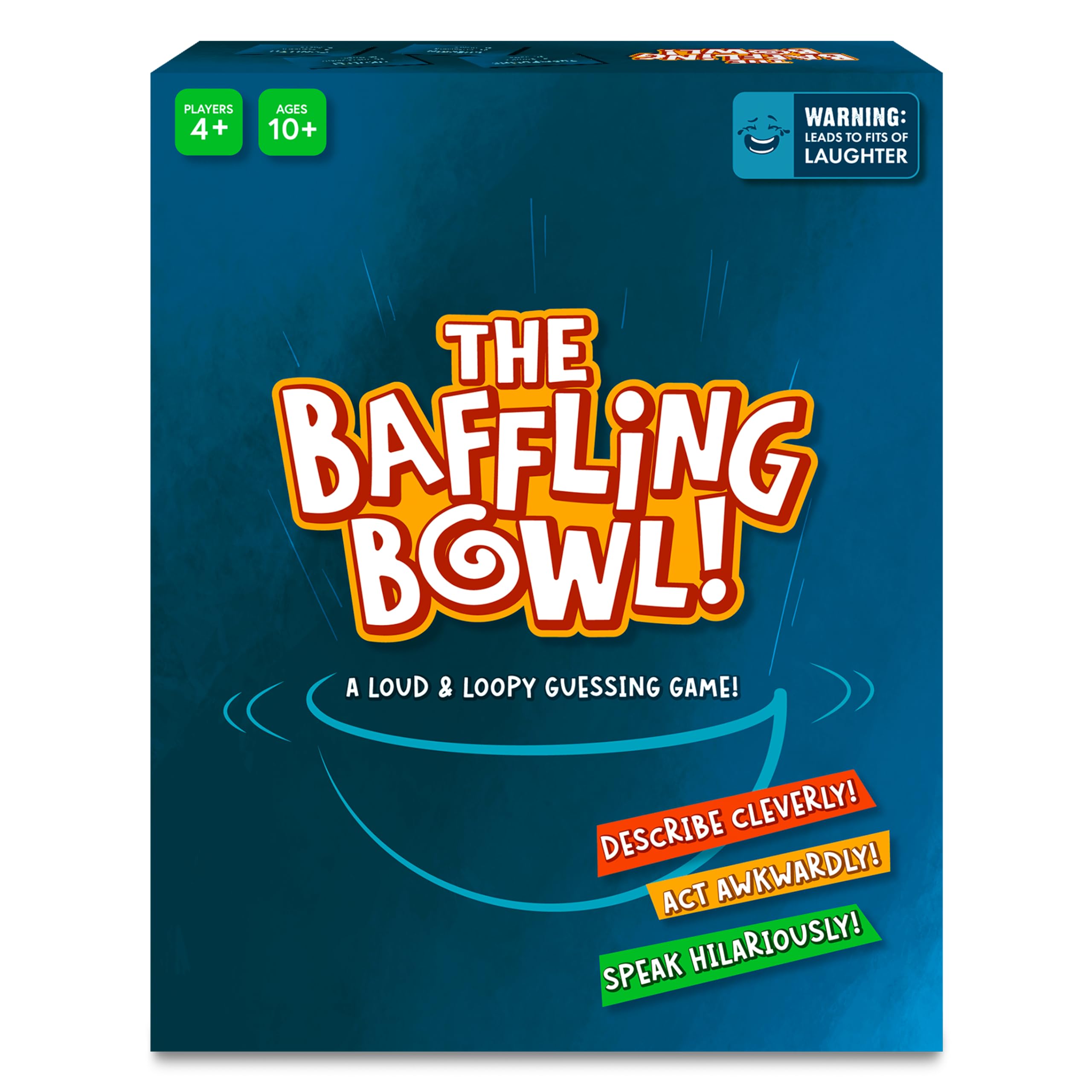Baffling Bowl - Hilarious 600 Cards Guessing Game for Kids, Teens & Adults, Fun, Bonding for Friends & Family, Challenges for Game Nights, Parties, Gifts for Ages 10, 11, 12, 13 and Up, Players 4+