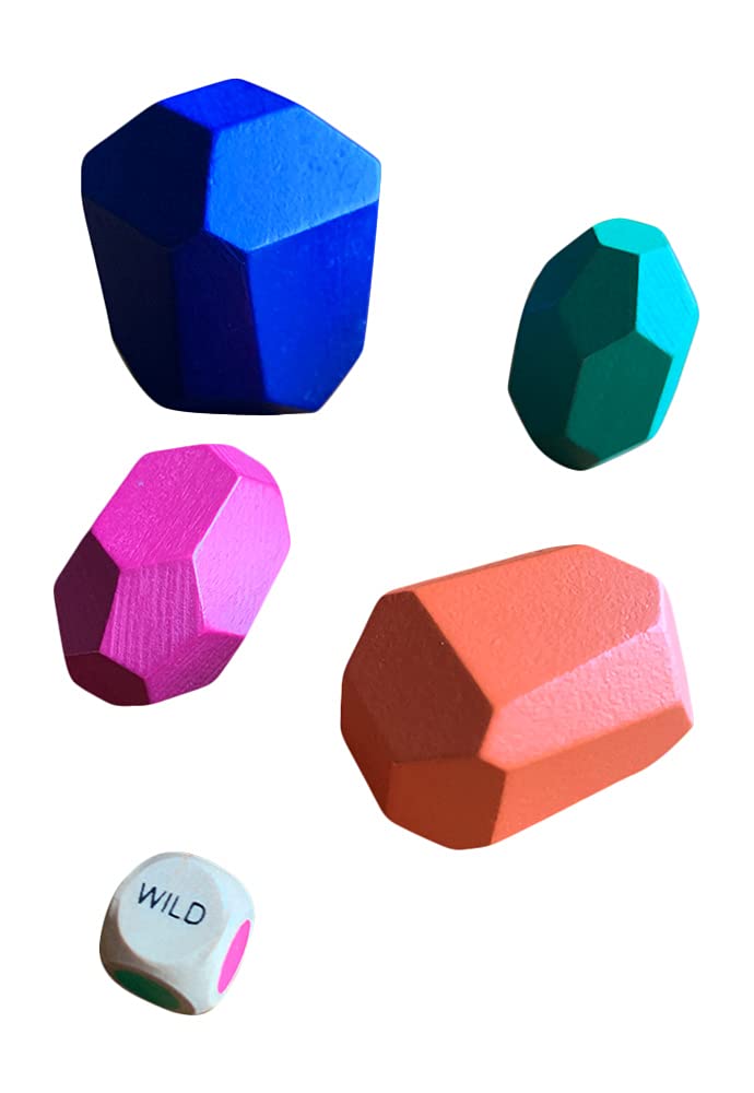 YEHUA! Totika Kohatu - A Wood Rock Stacking Game Promoting Mindfulness