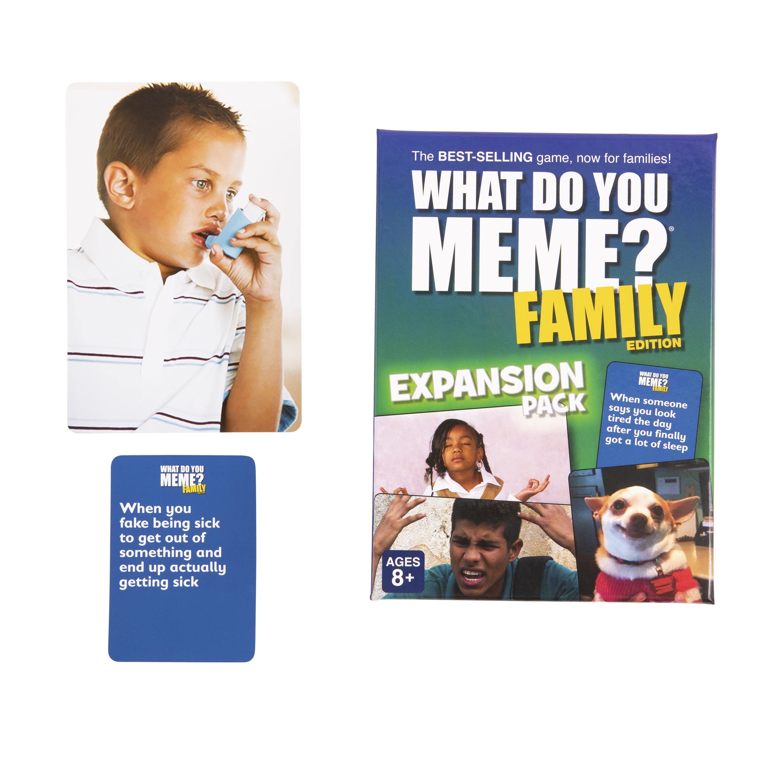 WHAT DO YOU MEME? Family Edition Expansion Pack #1 – Designed to be Added to The Core Family Party Game