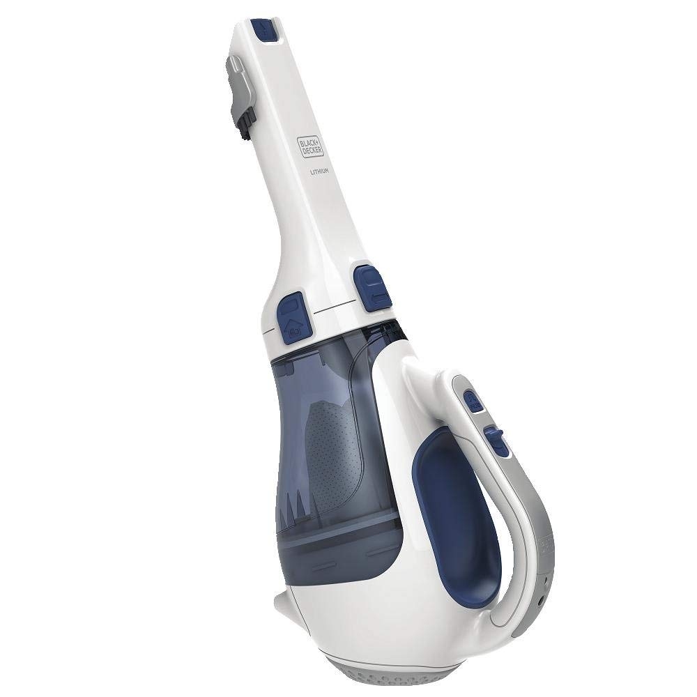 BLACK+DECKER Dustbuster Handheld Vacuum, Cordless, Ink Blue (HHVI325JR22) (Renewed)