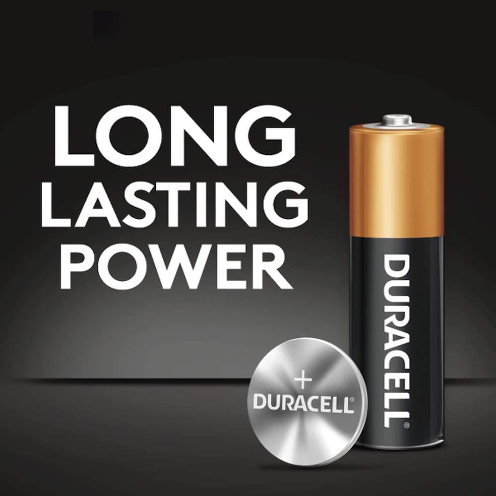 Duracell - CopperTop AA Alkaline Batteries, Long Lasting, All-Purpose Double A Battery for Household and Business – 72 Count