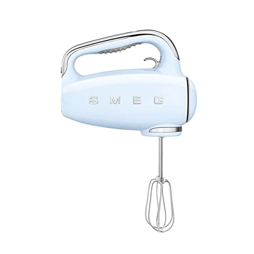 Smeg Pastel Blue 50's Retro Style Electric Hand Mixer