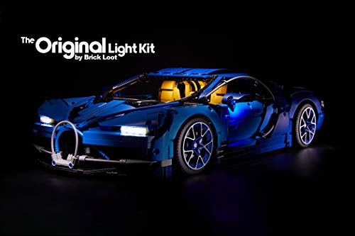 LED Lighting Kit for Lego Bugatti Chiron - 42083 (Lego Set NOT Included)
