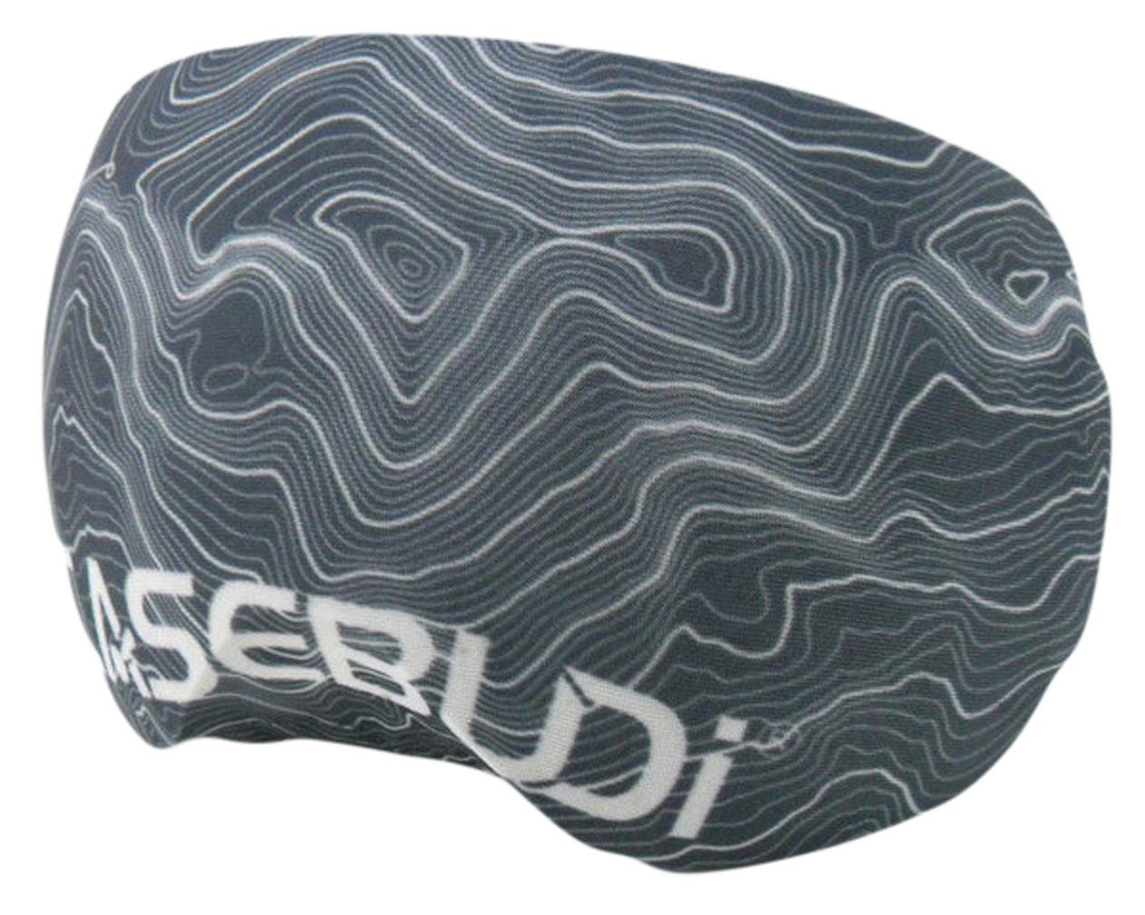 CASEBUDi Goggle Cover for Ski Snowboarding Motocross Paintball or Any Other Goggles (Topo)