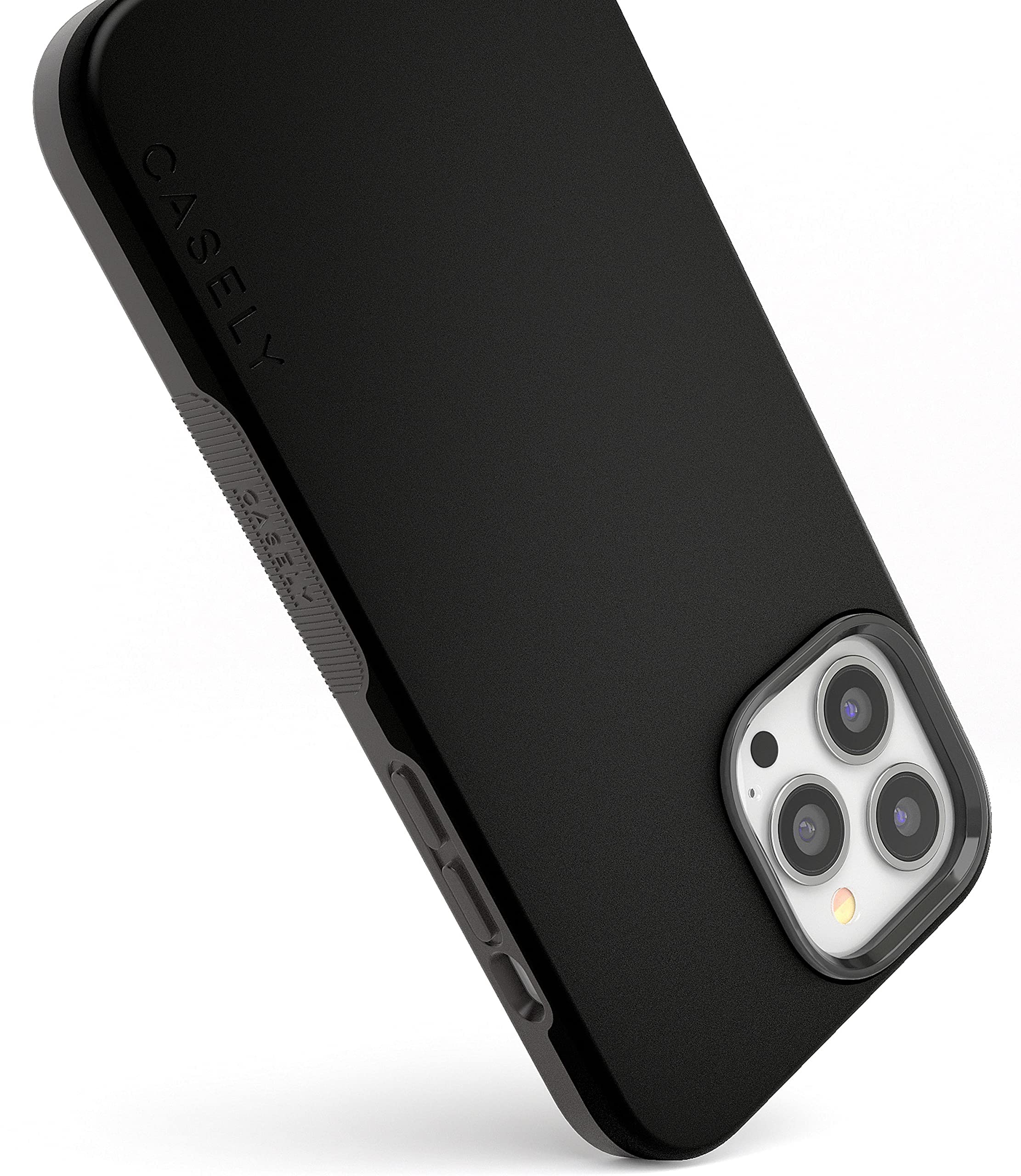 Casely iPhone 13 Pro Max Case | Compatible with MagSafe | Free Spirit | Rainbow Butterfly Case