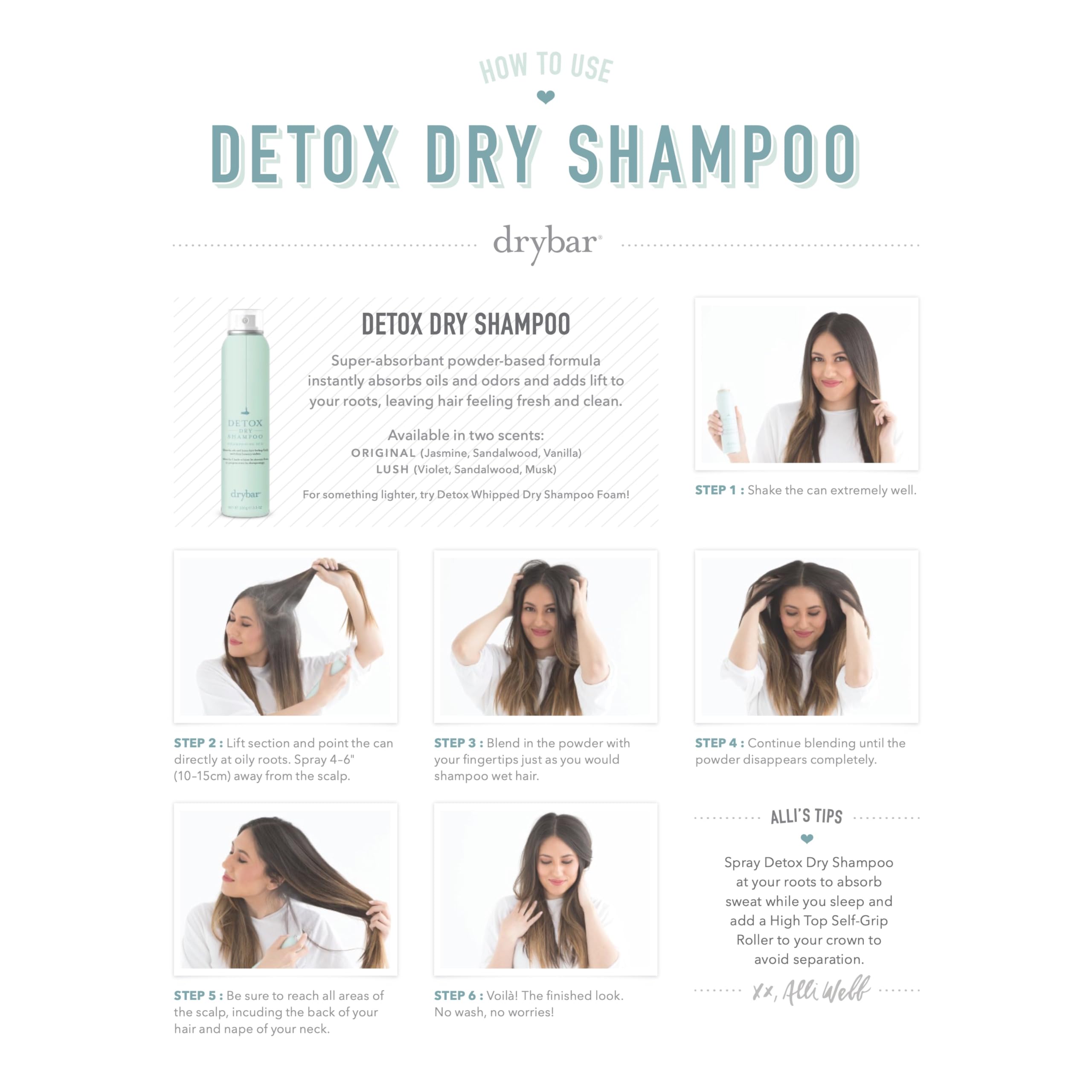 Drybar Detox XL Coconut Colada Dry Shampoo | No Wash, No Worries (7 oz)