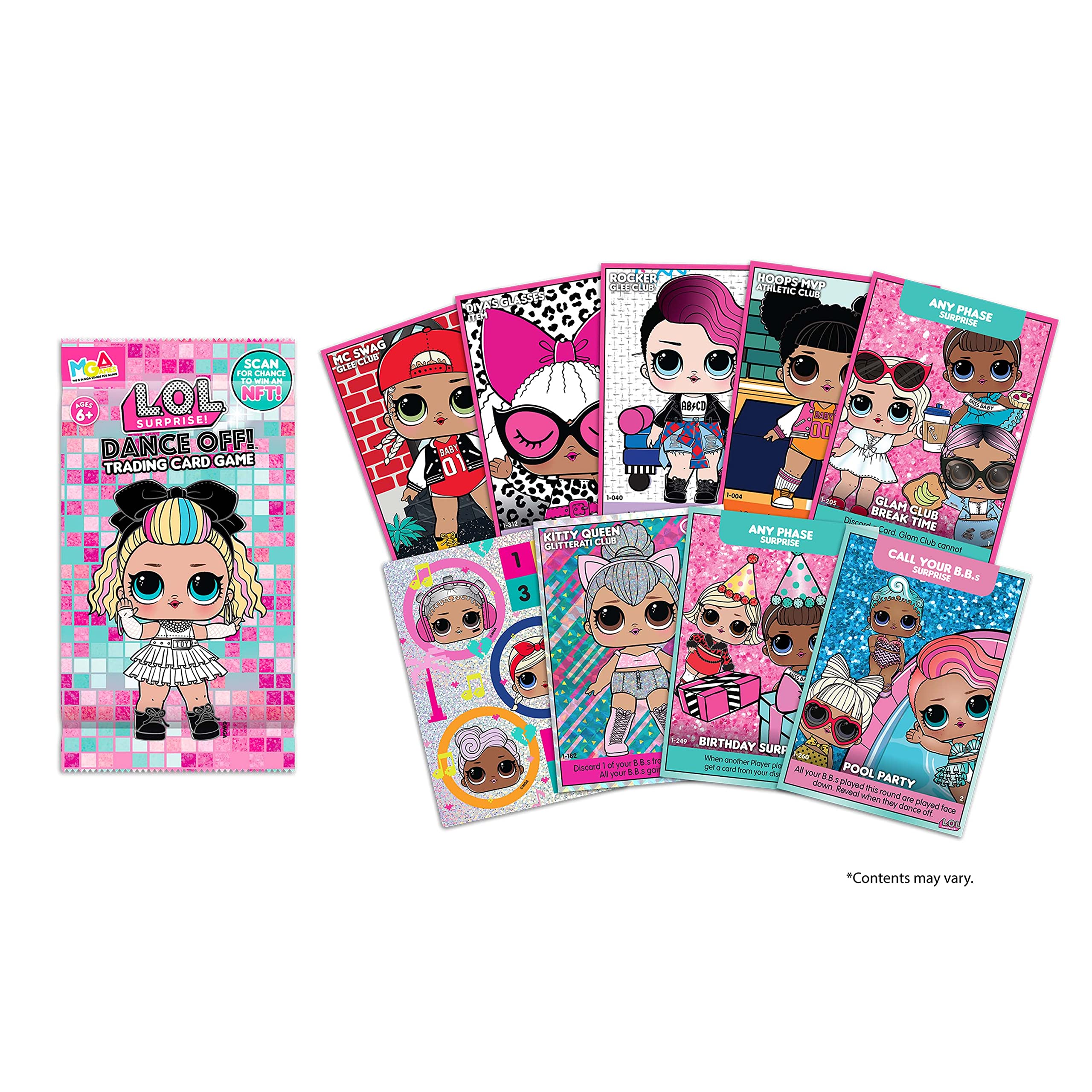L.O.L. Surprise! LOL Surprise Dance Off Trading Card Game – 24 pack Booster Box