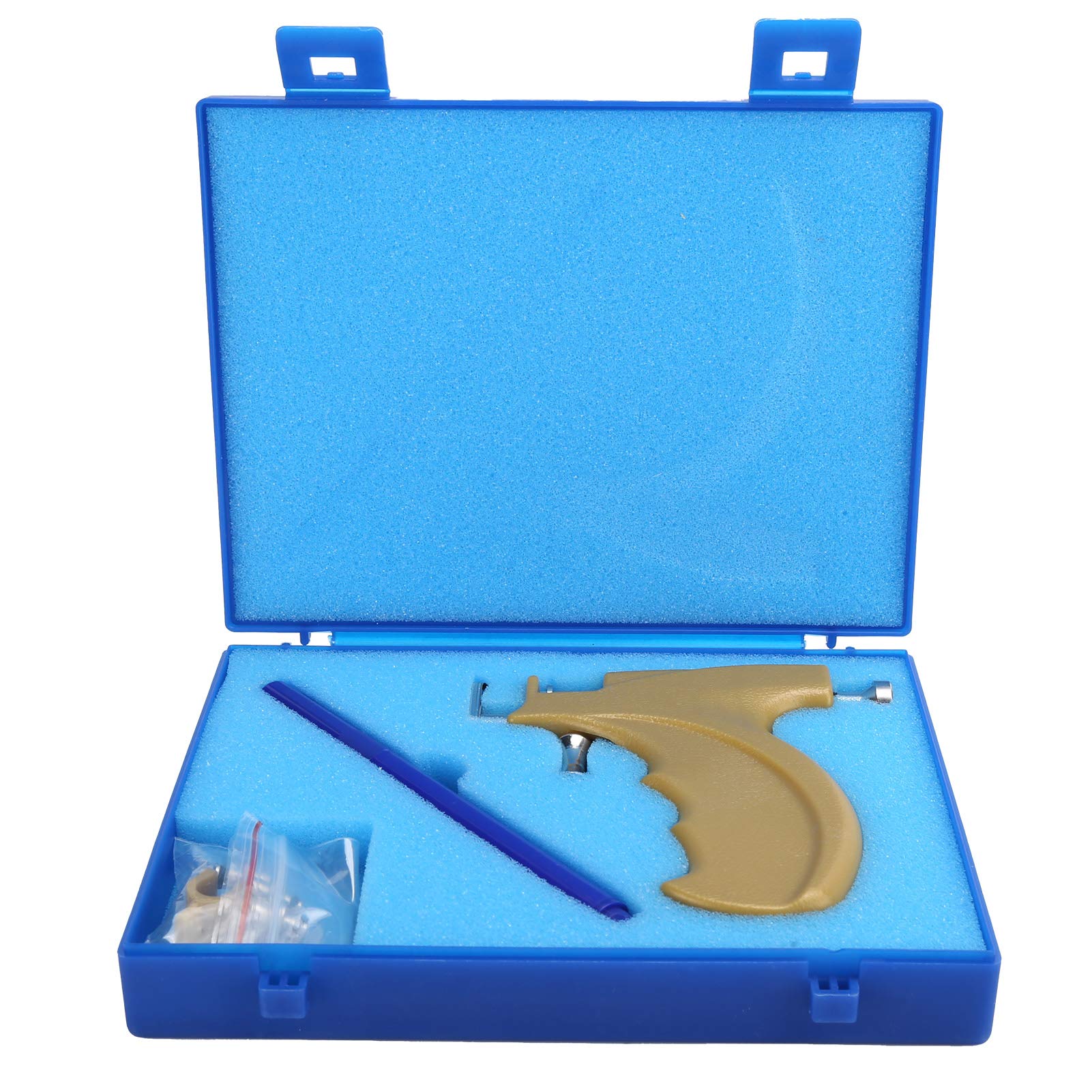 Ear Piercing Kit, Ear Piercing Gun Set, Ear piercing painless ear piercer ear piercing gun ear piercing gun ear bone nail piercing gun ear stud gun, for Salon Home Use