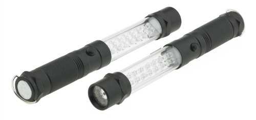 Smittybilt L-1407 Mixed Black/Blue/Red/Silver LED Light with Magnet Base