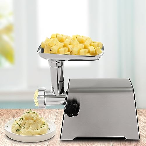 Electric Meat Grinder Sausage Stuffer 2800W, Mutifuctional Meat Mincer, Meat Sausage Machine Multiple Modes High Efficiency Electric Meat Mincer Cheese Grater