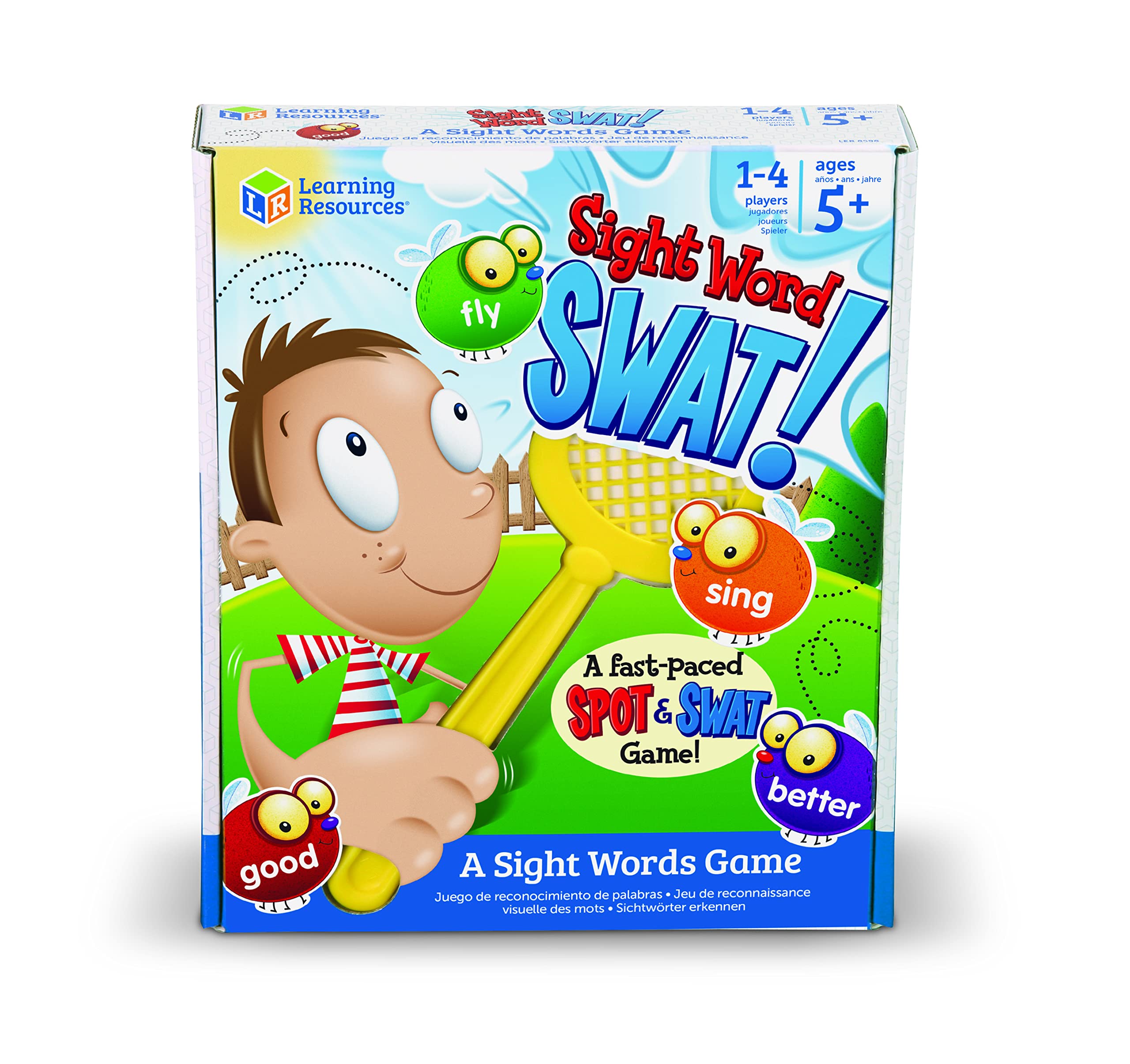Learning Resources LER8598 Sight Words Swat! A Sight Words Game