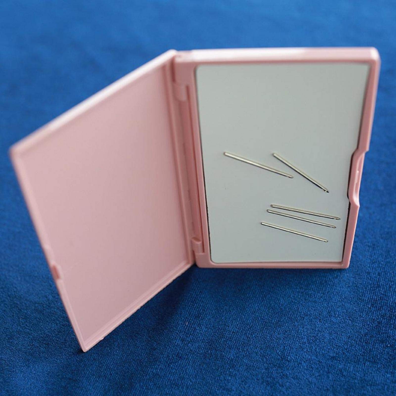 Jeanoko Needle Box Magnetic Needle Organizer Portable Magnetic Needle Storage Case Magnetic Pin Holder for Sewing DIY Embroidery