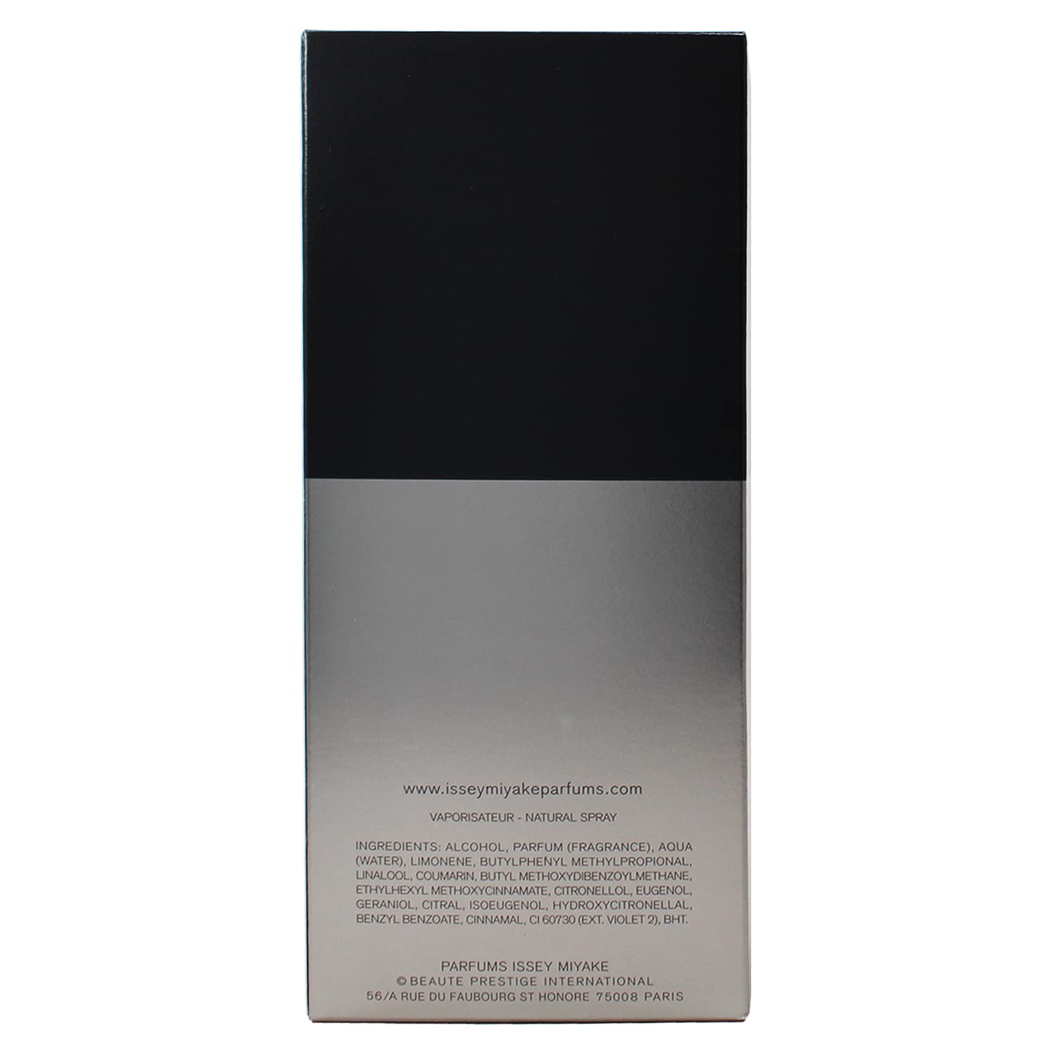 L'Eau D'Issey Pour Homme Intense By Issey Miyake Eau De Toilette Spray 4.2 Oz Men