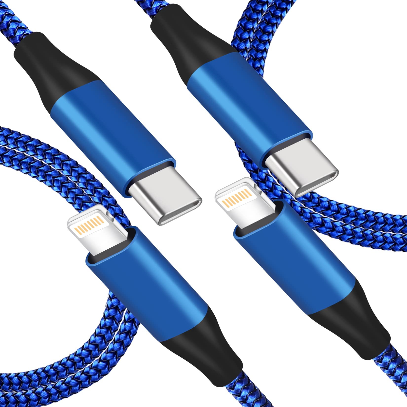 iPhone 14 Fast Charger Cable,Apple USB C to Lightning Cable [Apple MFi Certified] 2Pack 10FT Apple Super Quick Charging Cable Cord For iPhone 14/14 Plus/14 Pro/14 Pro Max/13/12/11/Pro Max/XS/XR/AirPod