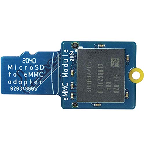 Cusstally EMMC Module 16GB with -SD Turn EMMC Adapter T2 for NanoPi/PC/RK3399 Development Board