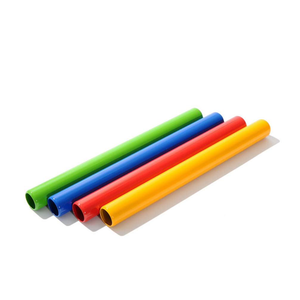 BESPORTBLE 4Pcs Relay Baton Aluminum Track Baton Field Race Batons Running Racing Competition Tools for Students Office Clark Outdoor 2.8cm