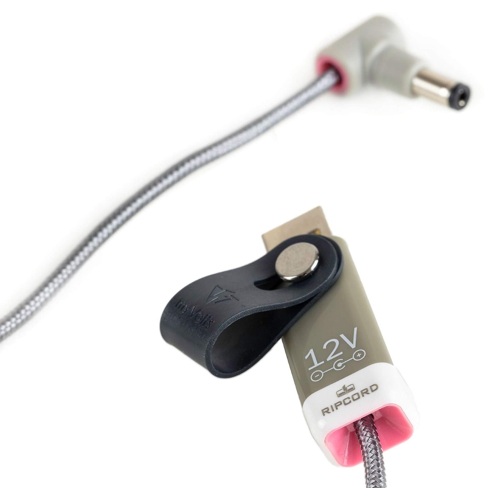 myVolts Ripcord USB to 12V DC Power Cable Compatible with Elektron Octatrack MKII Sampler