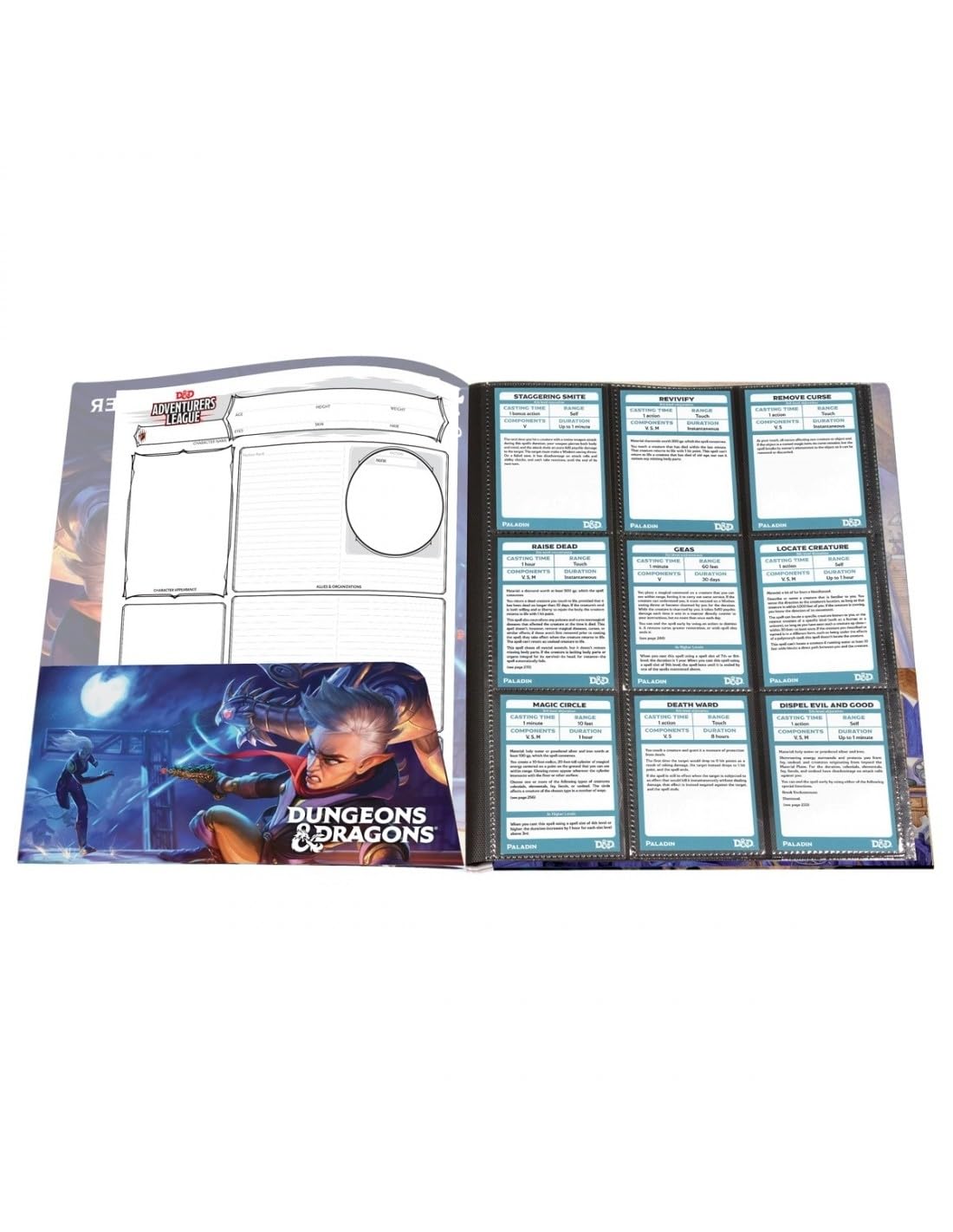 Ultra Pro 18591 Accessories Dungeons & Dragons Class Folio Artificier, Multicoloured