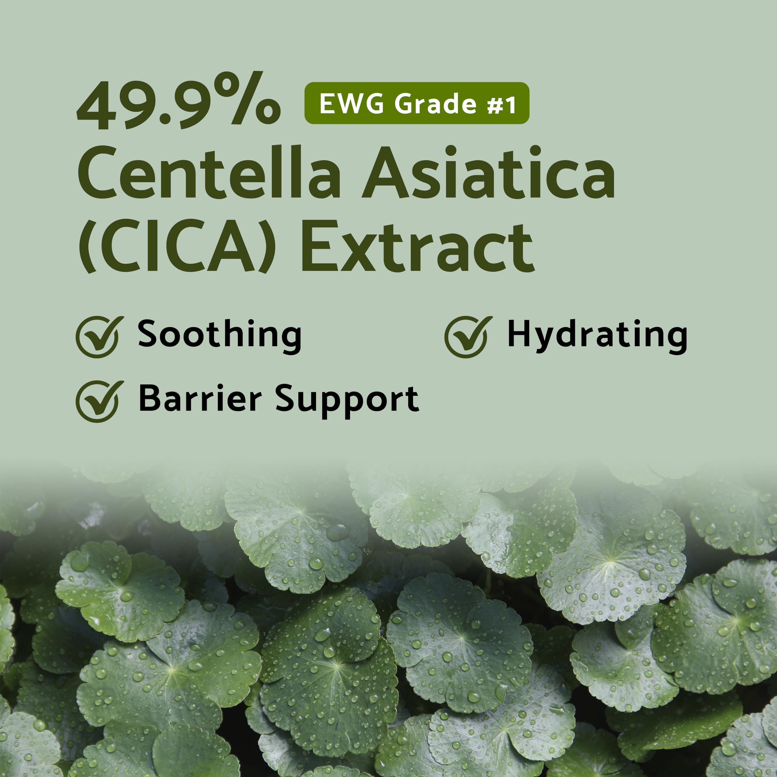 IUNIK Centella Mild Facial Foaming Cleanser - Non-stripping Sub-Acid w/Centella Asiatica 49% Moisturizing pH Balancing for Oily Dry Senstivie Acne-prone skin Vegan Korean Skincare