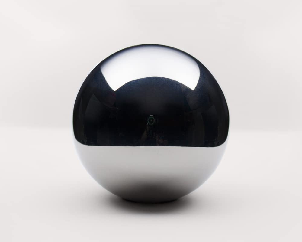Convex Bottle Opener by Revision - Luxury Mirror Polished Stainless Steel - Unique Spherical Design - Durable & Decorative - Ideal for Home Bar, Gift for Beer Lovers