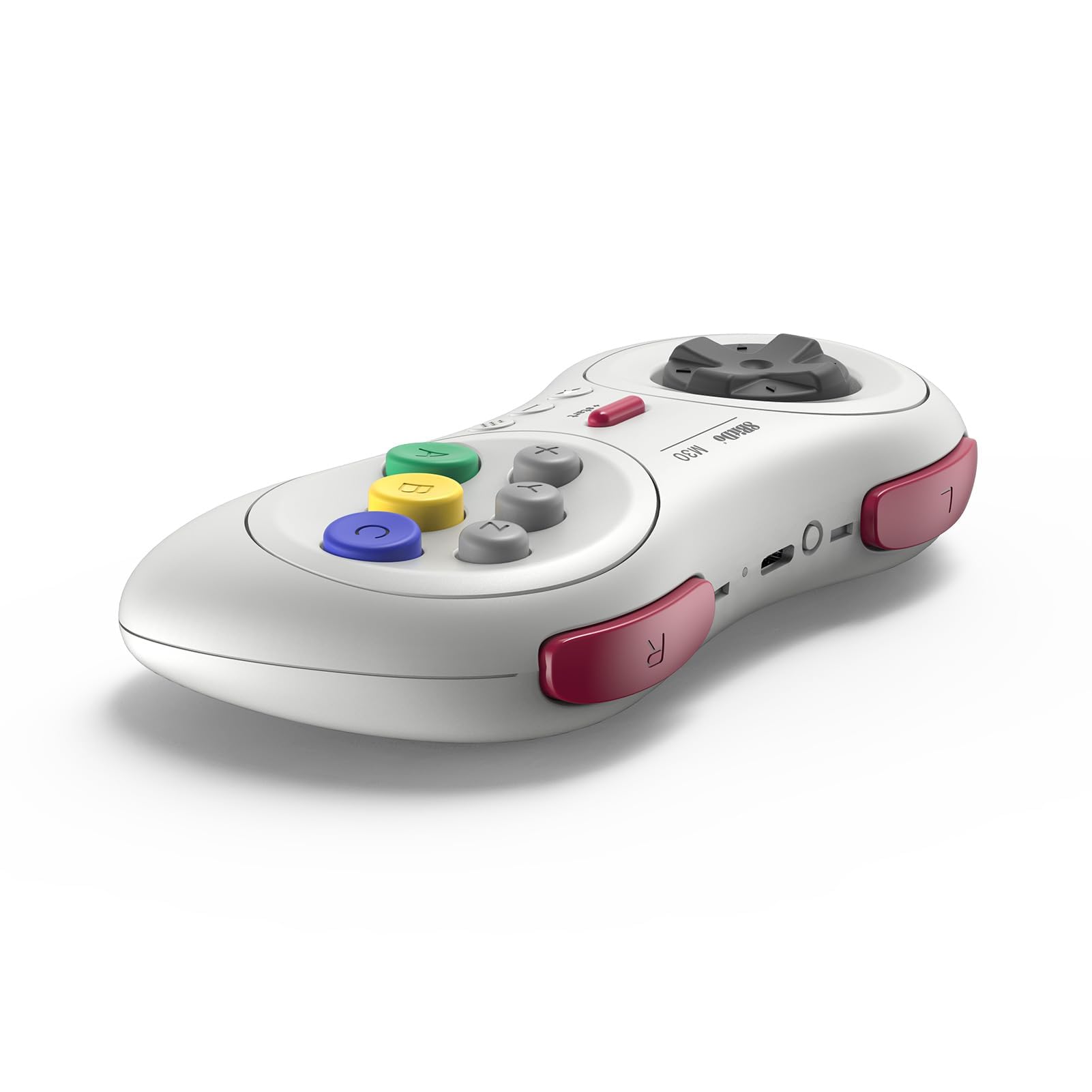 Nargos 8Bitdo M30 Bluetooth Gamepad Controller for The Original Sega Genesis and Sega Mega Drive-(Bluetooth Version)