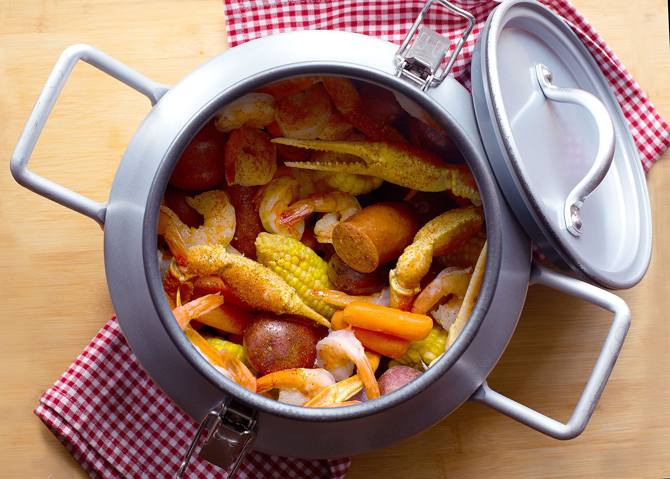 CanCooker Junior: Steam Cooker & Food Steamer | Complete with Steamer, Lid, Travel Bag, and Recipe Book