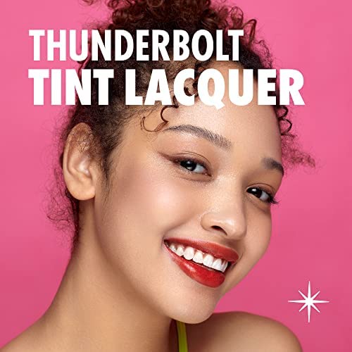 COLORGRAM Thunderbolt Tint Lacquer #04 Daily Tok | Highly Pigmented, Long Lasting, Moisturizing Lip Stain, Buildable and Blendable Lip Tint (0.2 fl.oz)