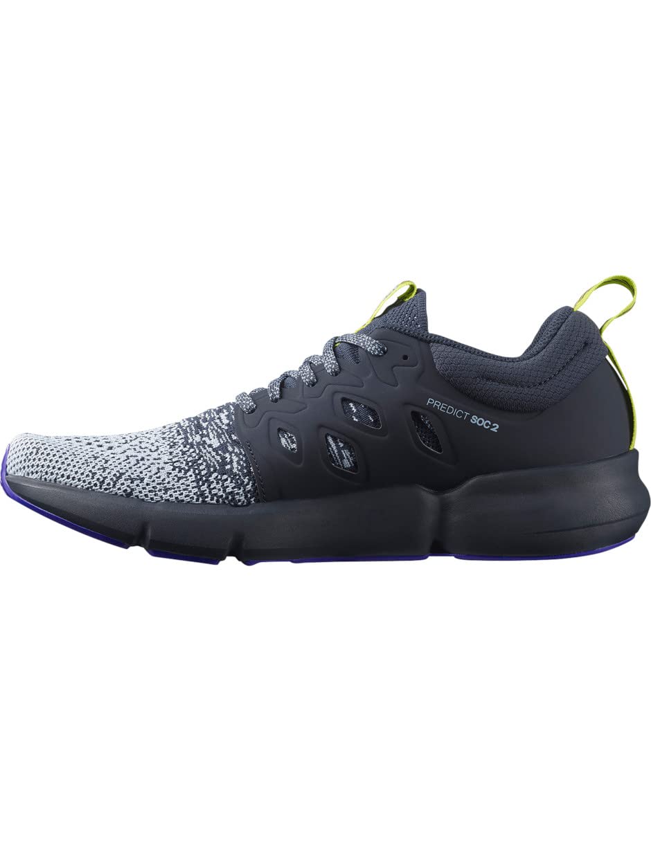Salomon Predict SOC 2 Running Shoes for Men Trail, Zen Blue/Mood Indigo/Evening Primrose, 11