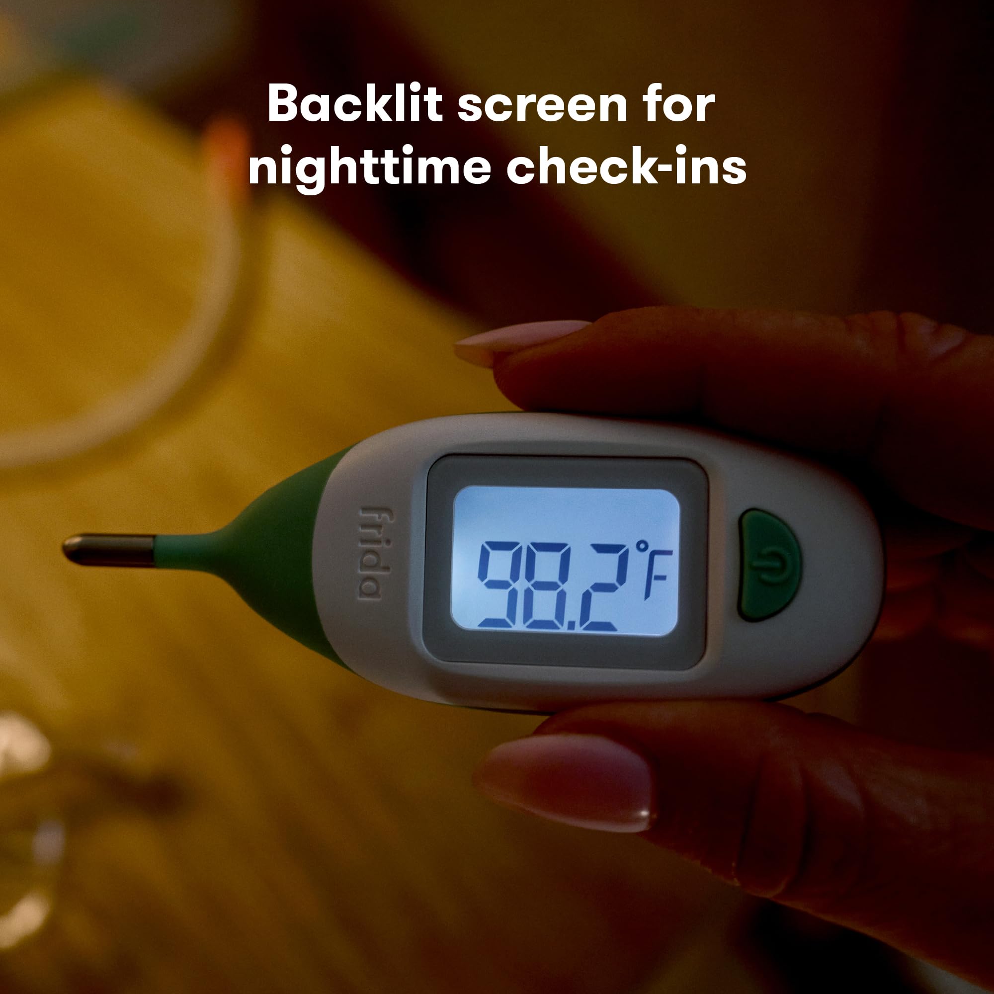 Frida Baby Rectal Thermometer for Baby Digital Fever Thermometer for Babies, Newborns & Infants, FSA/ HSA Eligible