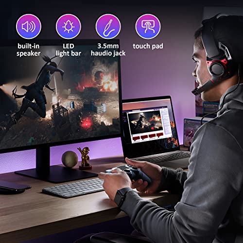 PS-4 Controller Dual-shock 4 Wireless Compatible for PS-4/Pro/Slim/Wireless Play-Station 4 Controller with paddles PS-4 Remote Controller for PC 6-Axis Motion Sensor Turbo,1000mAh