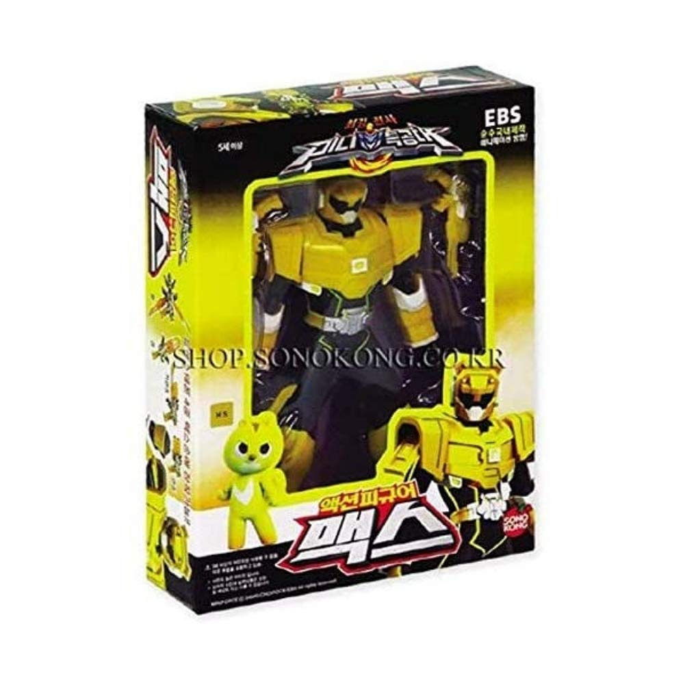 Sonokong Mini Force Volt Sammy Max Lucy Set of 4 Korean Robot Action Figures Miniforce