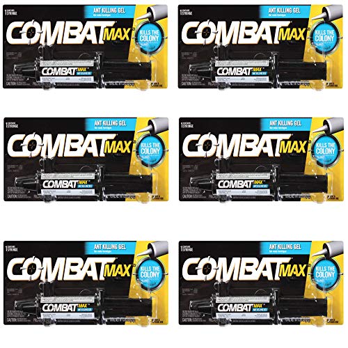 Combat 10023400973061 Indoor and Outdoor Ant Killing Gel, 27 Gram, 6 PACK