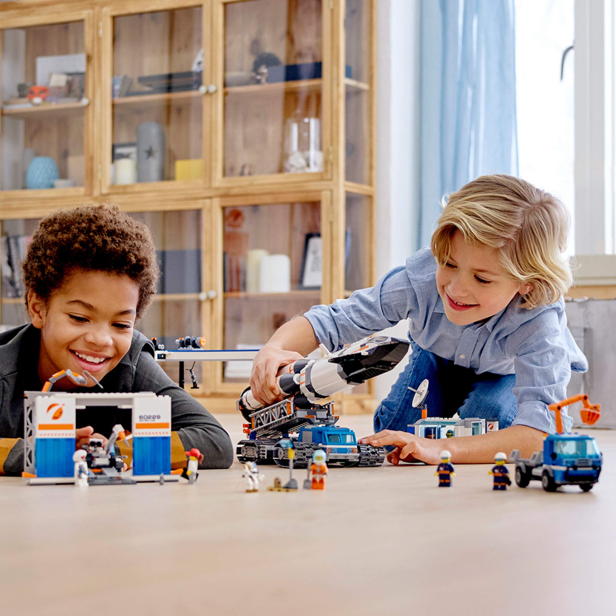 LEGO City Rocket Assembly & Transport 60229 Building Kit (1055 Pieces)