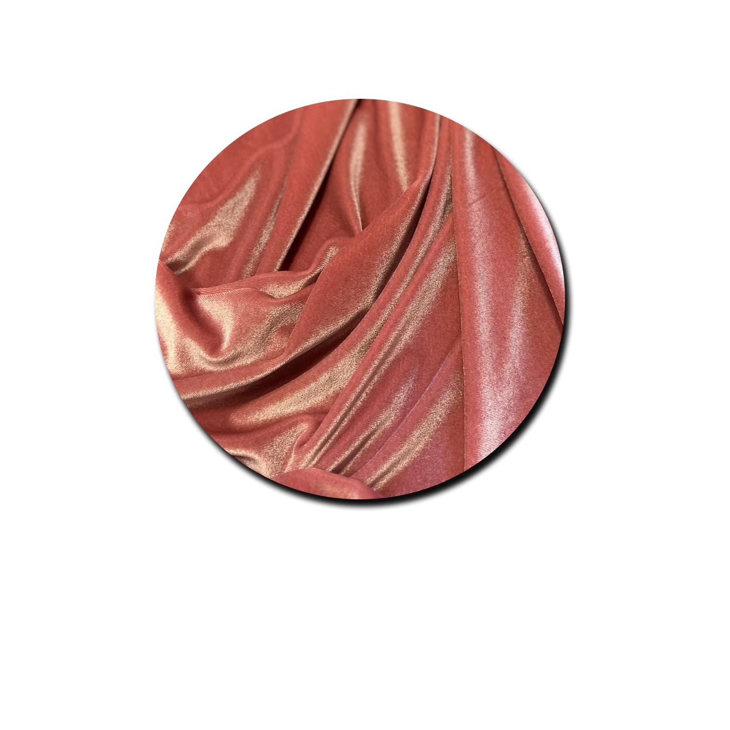 Stretch Velvet Fabric by 3 Yards 9 Feet in Dusty Rose Color with Soft and Stretchy Stuff, Ideal for Sewing Costumes Craft of DIY by Apparel Perfect for Tables, Curtains & Sofa for Home Decoration.