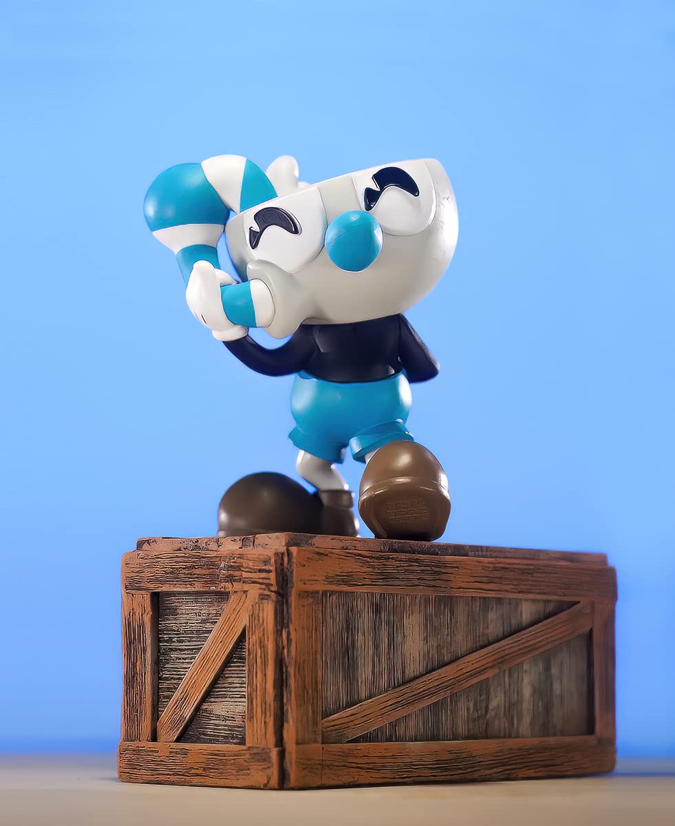 Youtooz Mugman Vinyl Figure 3.7" Inch, Mugman Action Figure, Cuphead and Mugman Vinyl Toys Cuphead Collection Based on Cuphead Games