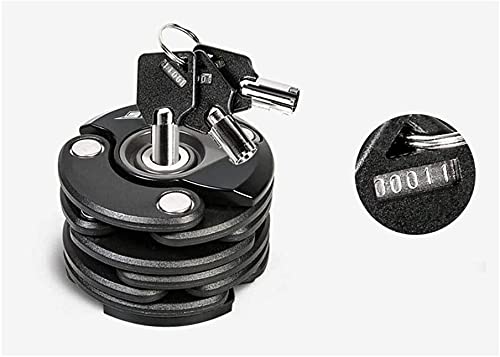 Bicycle Anti-Theft Lock, Mountain Bike Fixed Folding Lock, Bicycle Chain Lock, Creative Burger Lock