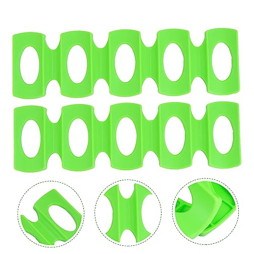 EXQUIMEUBLE 2pcs Wine Bottle mat Refrigerator Beverage Rack can Stacking mat Bottle can Stacker Foldable Storage Shelves Bottle Dispenser Bottle Stacking Mat Bottle Rack Beer Silica Gel
