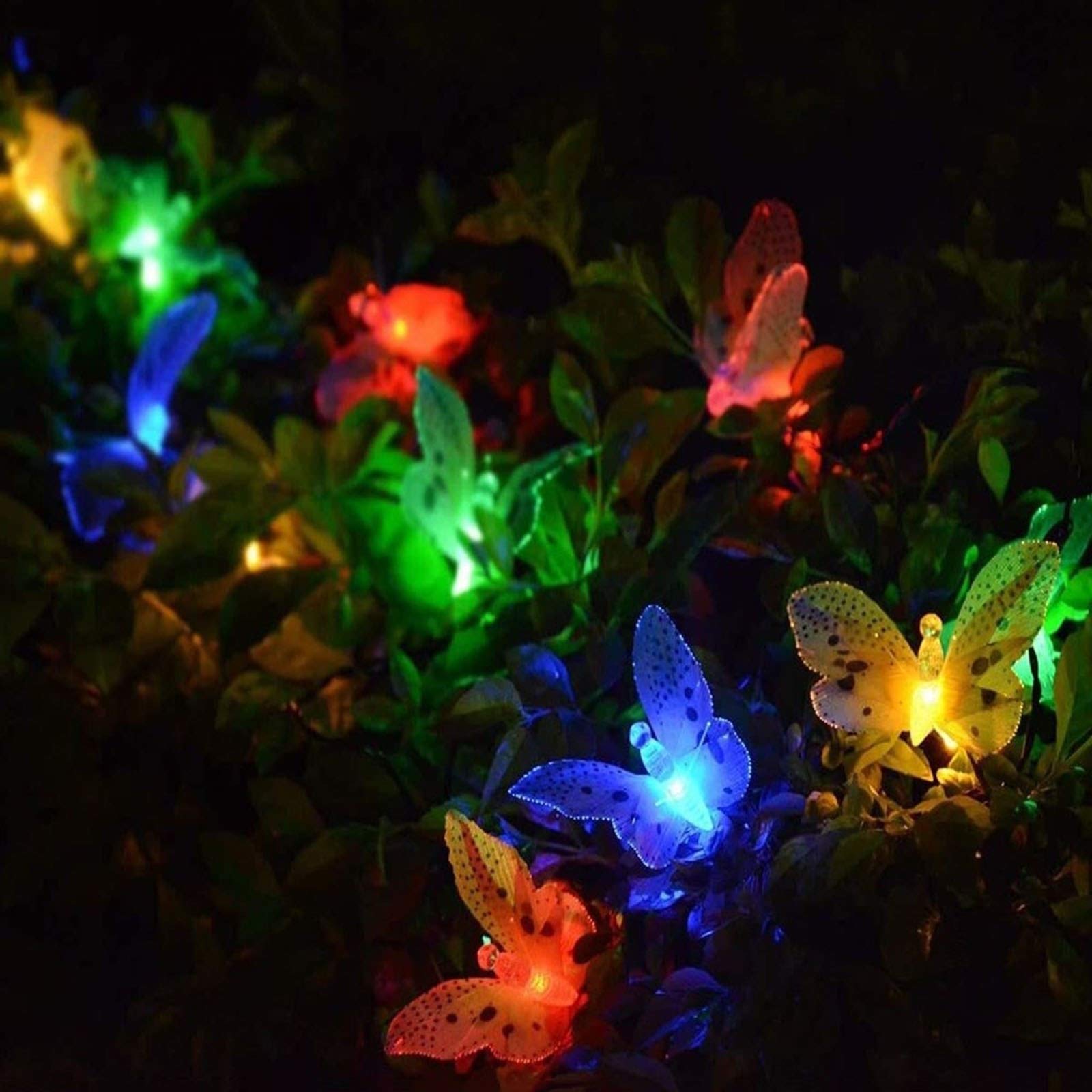 ZSMPY Fairy Lights Solar Fairy Lights 8 Lighting Mode String Lights Garden Lights, Indoor/Outdoor String Lights for Garden Patio Yard Home Christmas Parties Wedding (Size : 5m-20 Lights)