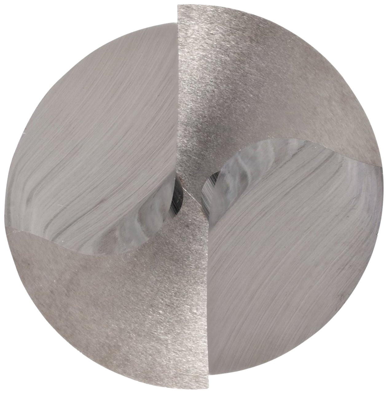 YG-1 - 2081L High Speed Steel NC Spotting Drill Bit, Uncoated (Bright), Straight Shank, Slow Spiral, 120 Degree, 1/8" Diameter x 1-119/128" Length (Pack of 1)