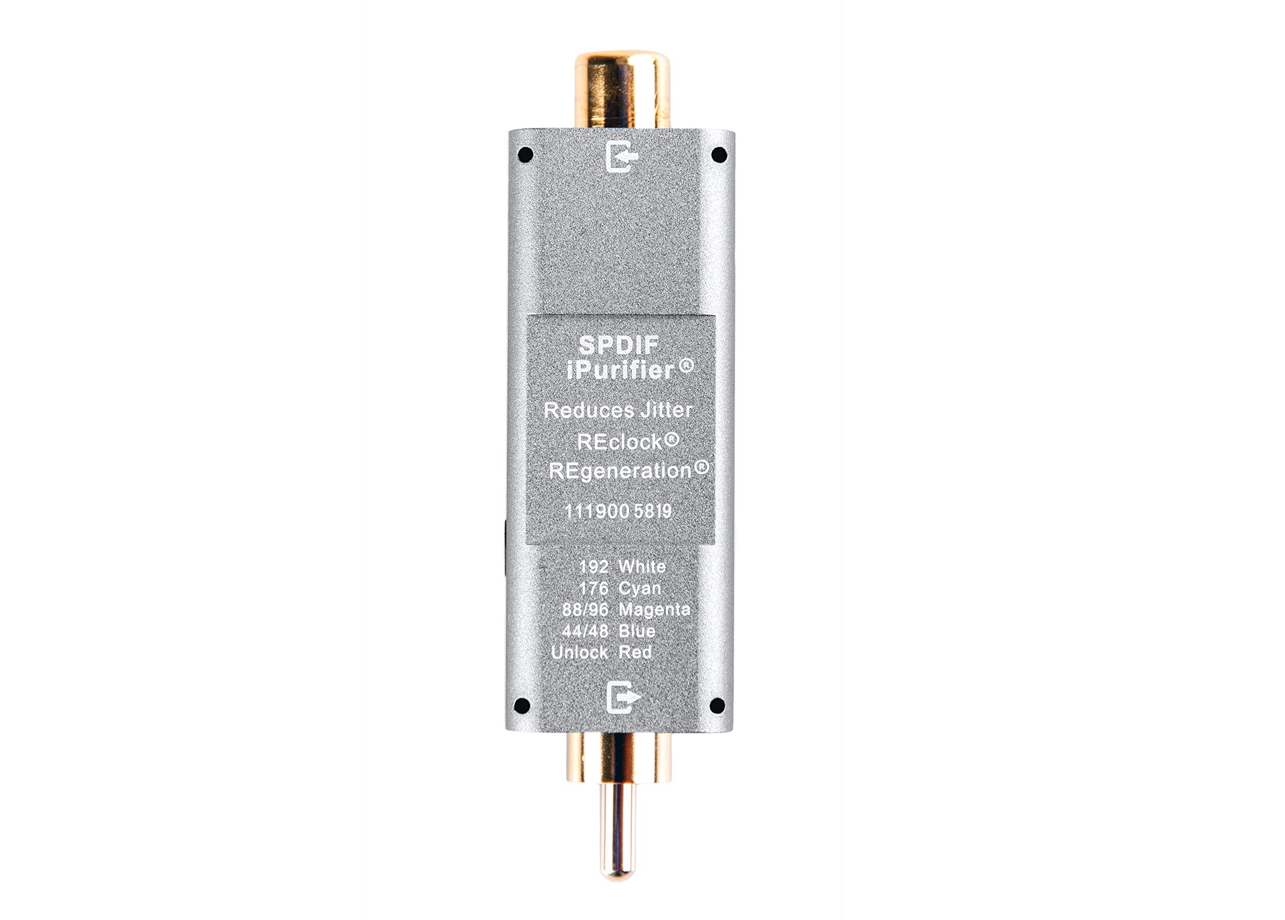 iFi SPDIF iPurifier Digital Optical/Toslink/Coax Audio Signal Optimizer/Purifier/Conditioner