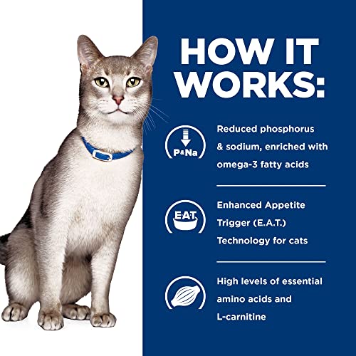 Hill's Prescription Diet k/d Kidney Care with Tuna Wet Cat Food, Veterinary Diet, 5.5 oz. Cans, 24-Pack