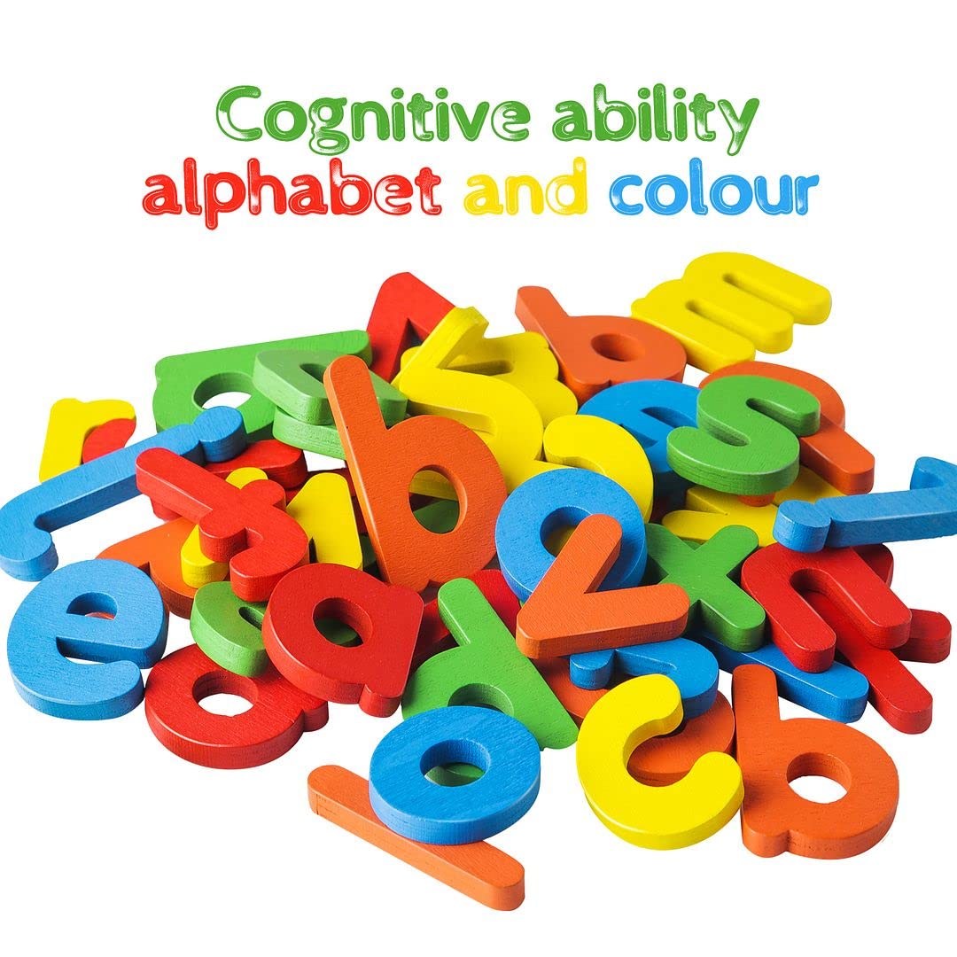 SpringFlower See & Spell Matching Letter Game for Preschool Kindergarten Kids,Learning Educational Toy,Toddler Learning Activities,CVC Word Builders for 3 4 5 6 Years Old Boys and Girls,80Pcs