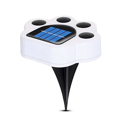 ZHURGN Solar Garden Lights Waterproof Outdoor Solar Lamp Home Garden Walkway Lighting Solar Deck Lights Balcony Patio Pathway Lighting (Color : 1pcs, Light Color : White)