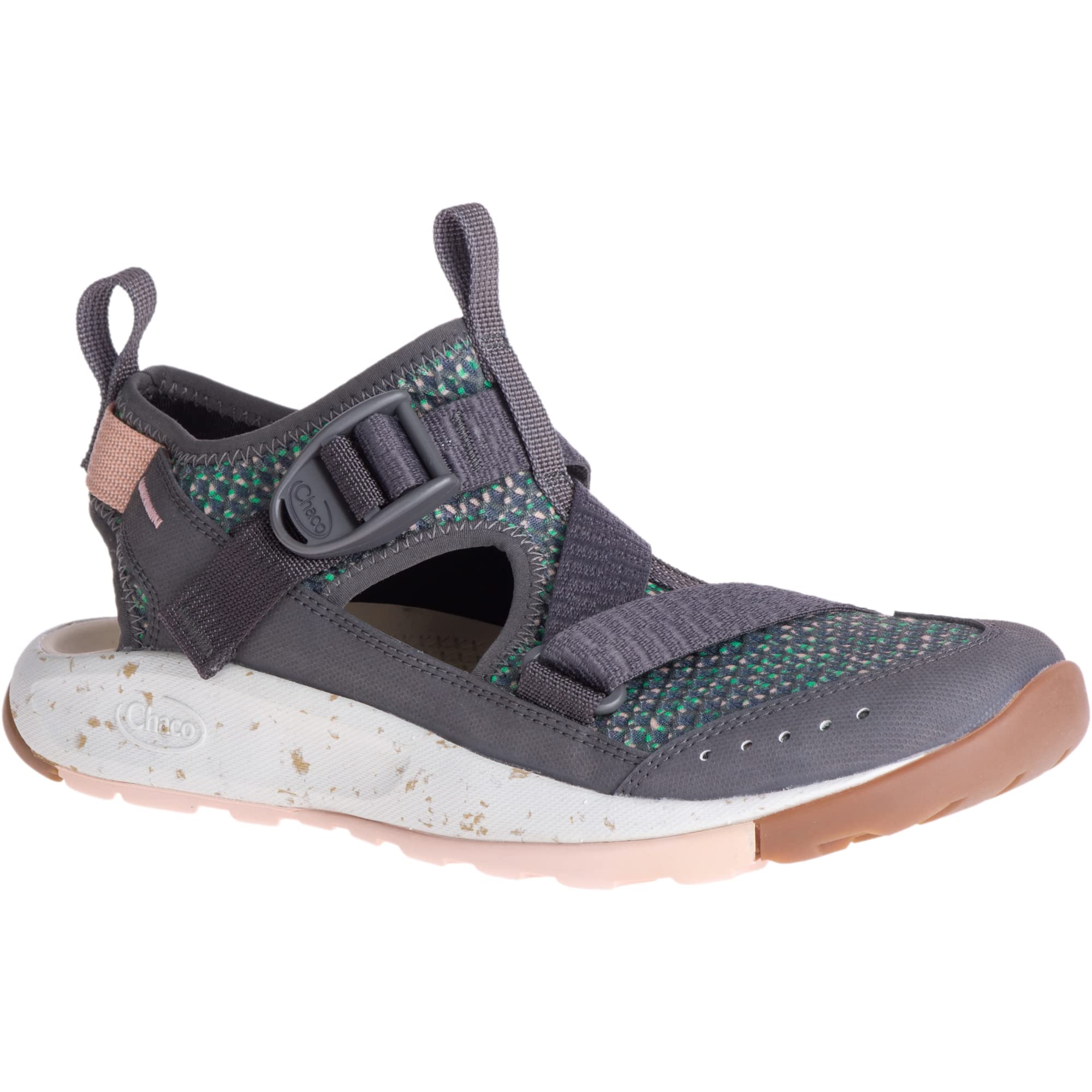 Chaco Women's Odyssey Sport Sandal, Wax Iron, 5
