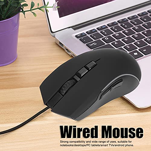 USB Mouse, Gaming Mouse Laptop Mouse RGB Corded Mouse for Home Office School for Notebooks/desktops/PC Tablets/Smart TVs/ Phone