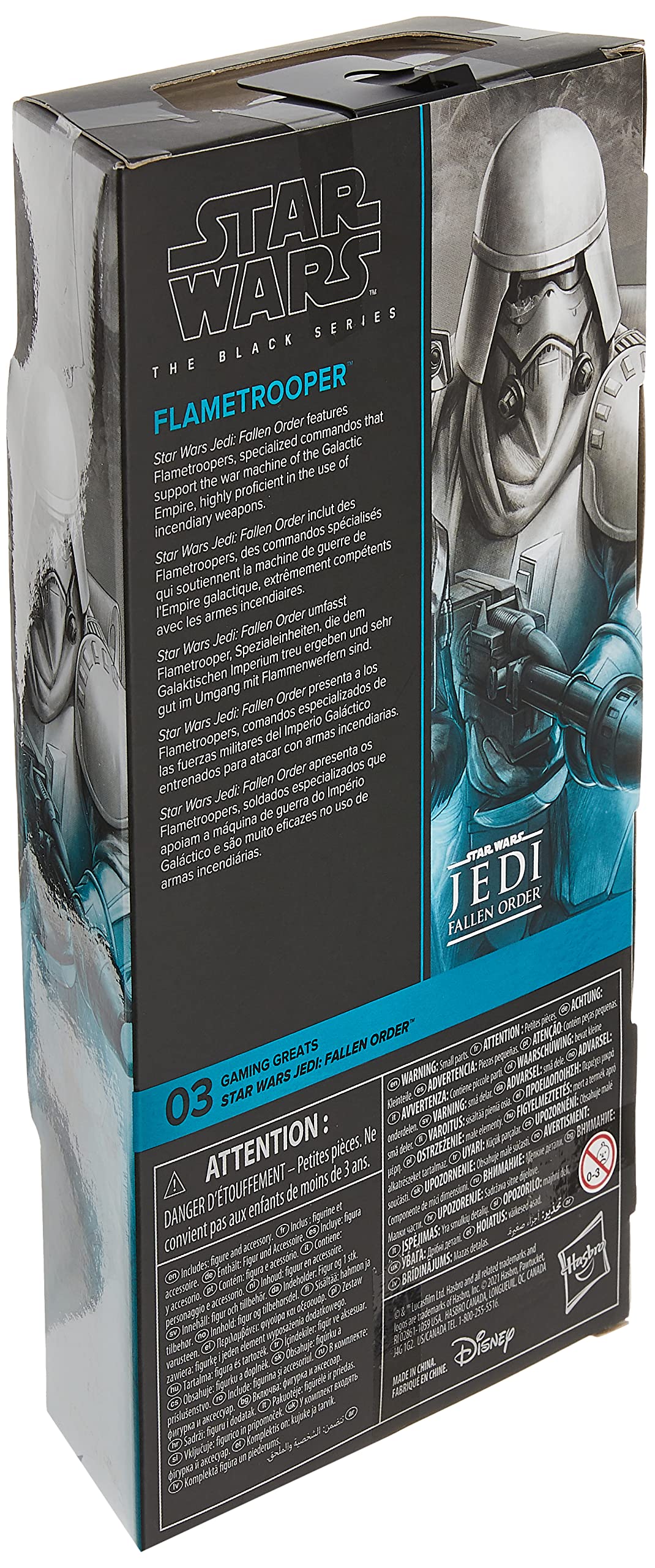 Star Wars The Black Series Gaming Greats Jedi Fallen Order Flametrooper Action Figure Exclusive