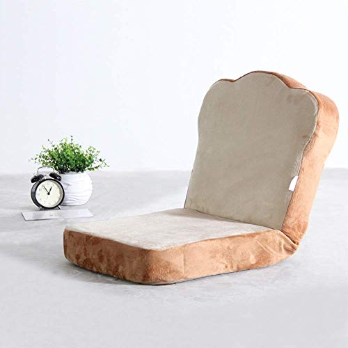 CFSAFAA Deck Chair Adjustable 6-Position Floor Chair & Gaming Chair Foldable Backrest Lazy Sofa for Home Office Reclining Chair