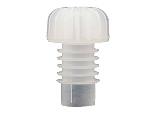 CellarScience-W460A Champagne Stoppers - White Plastic - Pack of 100
