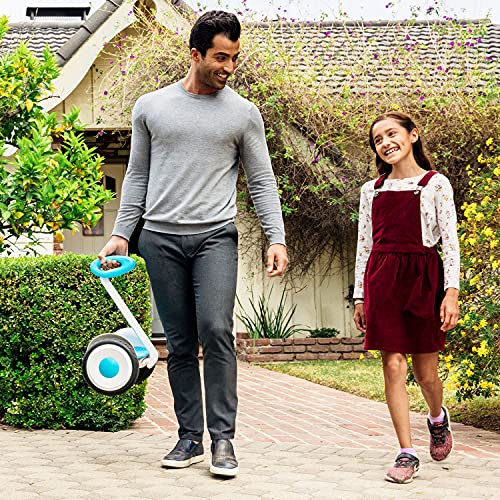 Segway Ninebot S Kids, Smart Self-Balancing Electric Scooter, 800 Watts Power, Max 8 Miles Range & 8.7MPH, Hoverboard with LED Light, Compatible with Mecha kit, UL-2272 Certified